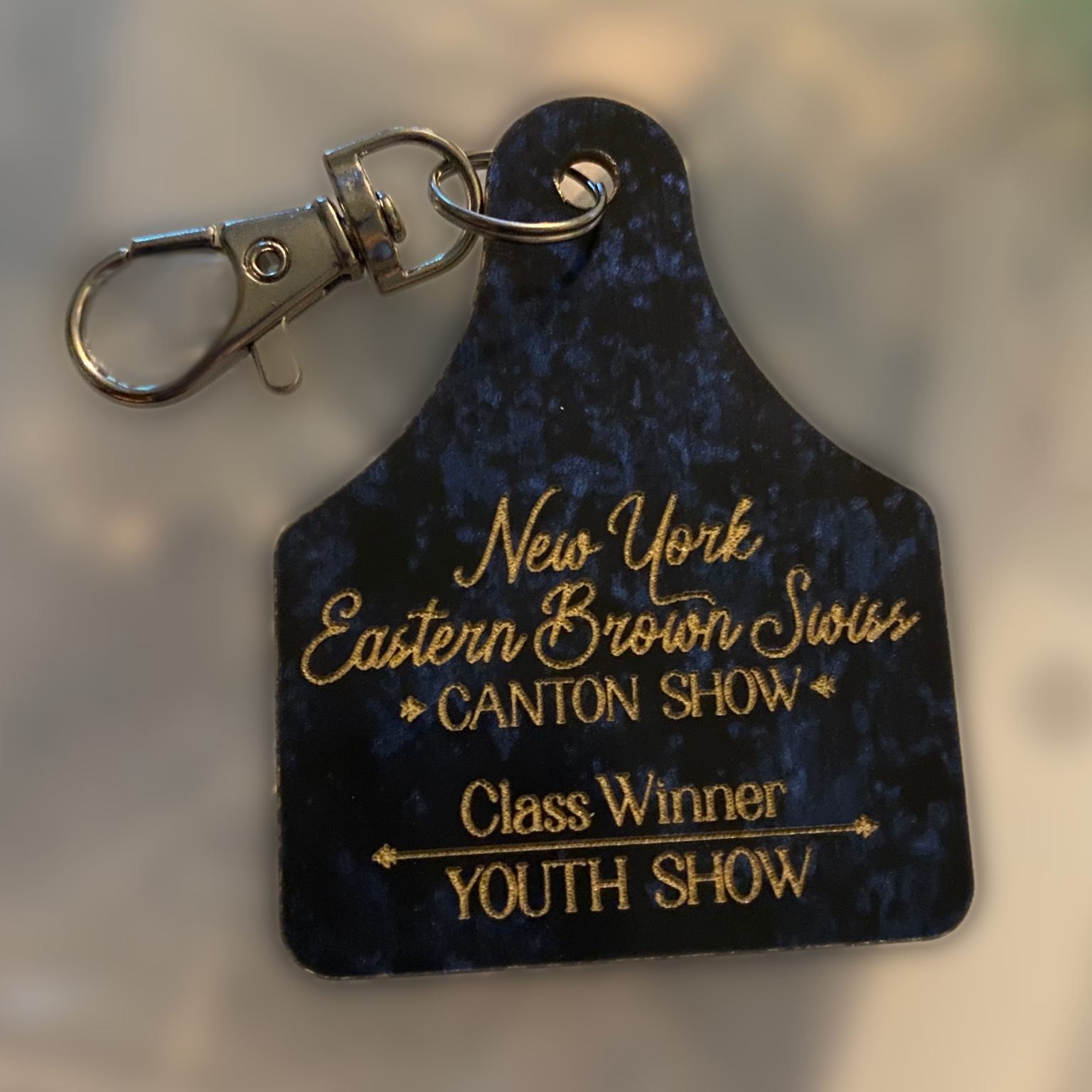 Ear Tag Keychains - Grand Champion Designs