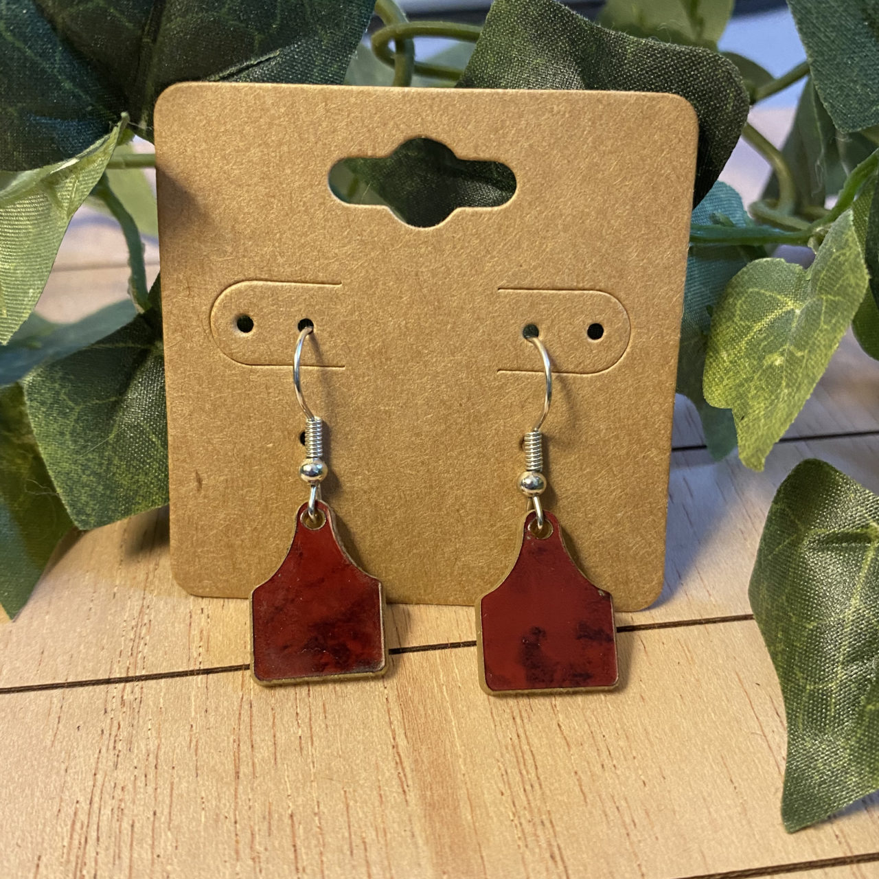 Ear Tag Earrings - Grand Champion Designs
