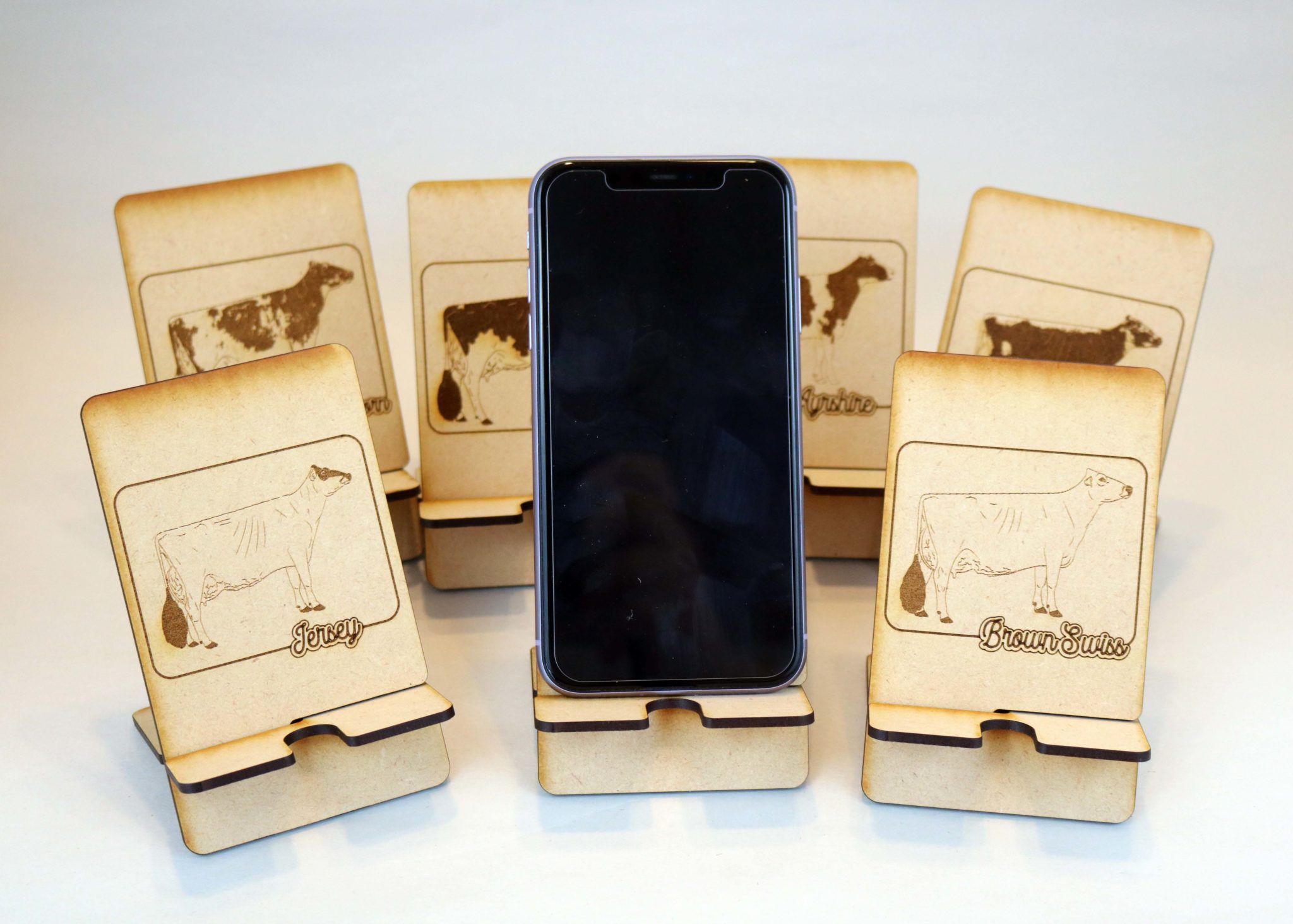 Dairy Breed Cell Phone Stand - Grand Champion Designs